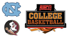 College Basketball on ESPN Radio: North Carolina vs Florida State ...